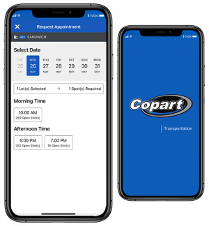Salvage Vehicles - Transportation App | Copart UK
